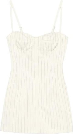 Dondup Slim Bustier Mini Kleid - - Dresses - Damen - Wei&szlig; - S