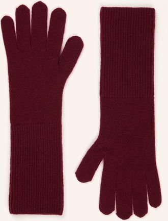 Darling Harbour Darling Harbour Handschuhe Aus Cashmere rot