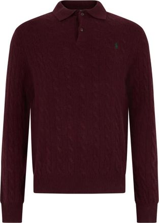Polo Ralph Lauren Polo-Kragen Pullover - - Tops - Herren - Rot - L
