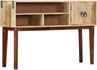 vidaXL Konsolentisch 115 x 30 x 76 cm Massivholz Mango Vidaxl