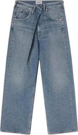 A Gold E Femme, Jeans, Bleu, Taille: W26 Vana Fold Jean