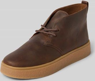 Clarks Boots aus Leder mit Schn&uuml;rung Modell Boxbee Desert