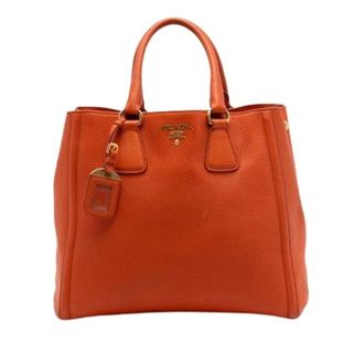 Prada Sac Satchel Pre-owned - Femme - Pre-owned - Orange - Taille: ONE Size