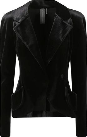 Norma Kamali Femme, Vestes, Noir, Taille: 38 FR Jacket