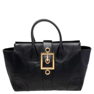 Gucci Pre-owned Leder totes - - Pre-owned - Damen - Schwarzk - ONE SIZE