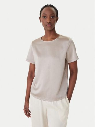 Max Mara Bluse Zona 2615941011 Beige Relaxed Fit