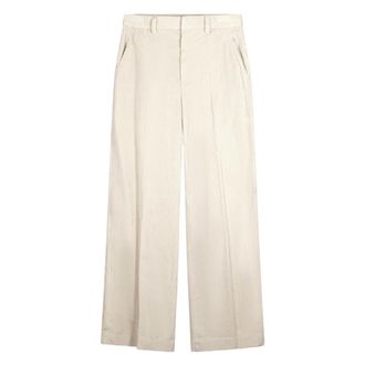 Brunello Cucinelli Wide Hosen - - Trousers - Damen - Wei&szlig; - M
