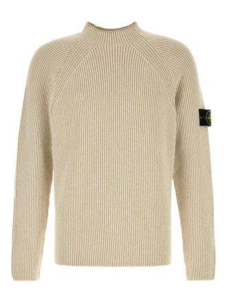 Stone Island Pullover mit Rundhalsausschnitt - Weiß