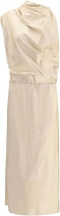 Magda Butrym Femme, Robes, Beige, Taille: 34 FR Abito