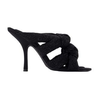 Alexander Wang 105mm Schwarze Nylon Sandalen - - Shoes - Damen - Schwarzk - 39 EU