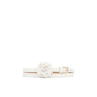 Kazar Rosemary Lederg&uuml;rtel - - Accessories - Damen - Wei&szlig; - 80 CM