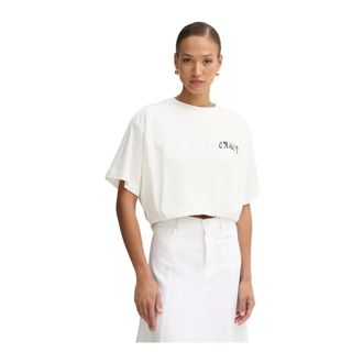 Pinko Stilvolle T-Shirts und Polos - - Tops - Damen - Wei&szlig; - M