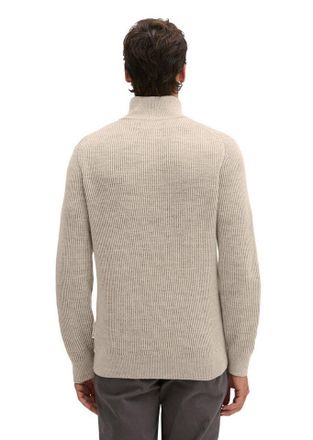 Marc O'Polo Troyer regular aus Bio-Baumwoll-Schurwoll-Mix mit Schurwoll-Anteil