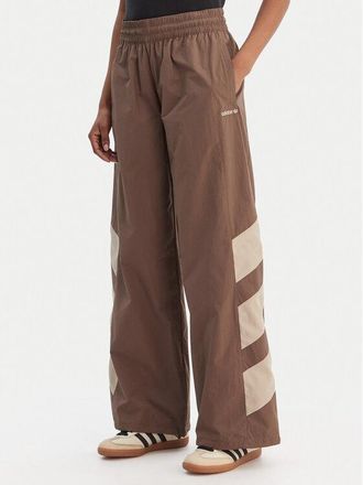 adidas Jogginghose Blocked Washed KD8790 Braun Loose Fit