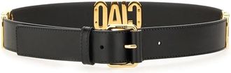 Moschino Femme, Accessoires, Noir, Taille: 85 CM Ceintures