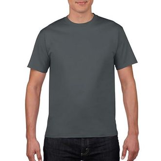 Generic T-shirt &agrave; col rond pour homme, polo en coton l&eacute;ger, respirant, couleur unie, coupe d&eacute;contract&eacute;e, t-shirt extensible pour l&eacute;t&eacute;, la plage, les vacances,