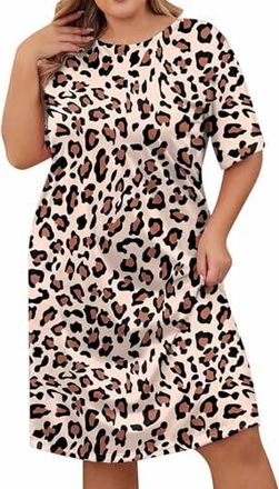 Generic Chemise De Nuit Femme Sexy Chic - Nuisette Cotton Ete - Robe Chemise Pas Cher - Sleepwear Casual - Manche Courte - Femmes - Vetement Maternit&eacute; - Tee S