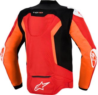 Alpinestars Motorradjacke T-GP Air perforierte Motorrad Textiljacke Airbag vorbereitet,Ellenbogenprotektoren enthalten,mit H&ouml;cker,per