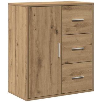 vidaXL Sideboard Eiche handwerklich 60 x 31 x 70 cm Holzwerkstoff Vidaxl