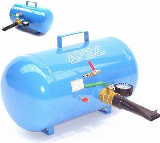 Apex Reifenf&uuml;ller Booster Schockf&uuml;ller 38L Airbooster 06126 Luftkanone Bef&uuml;llhilfe