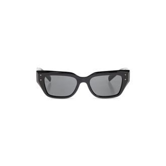 Dolce & Gabbana Femme, Accessoires, Noir, Taille: 52 MM Dg4462 Lunettes de soleil