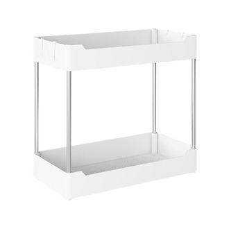 Generic Organizer F&uuml;r Unter - Waschbecken Im Badezimmer, 2-lagig Badezimmerschrank-Organizer, Multifunktionales Lagerregal Waschbecken, K&uuml;che | Schreibtisch, 