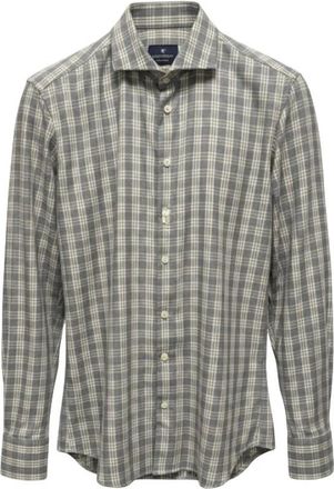 Bastoncino Homme, Chemises, Gris, Taille: L Chemise &agrave; carreaux