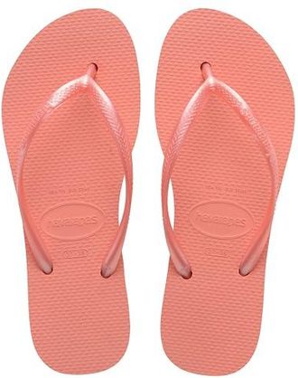 Havaianas Slim Flatform, Tongs Élégantes, Durables et Polyvalentes, Avec Plateforme de 2,5 cm, Fines Lanières, Femme