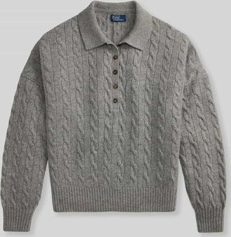 Polo Ralph Lauren Loose Fit Pullover aus Woll-Mix mit Kaschmir-Anteil
