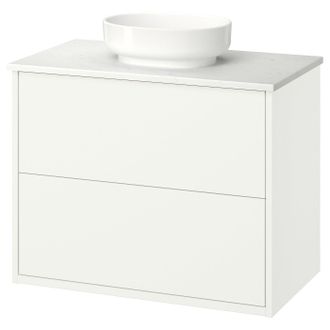 IKEA HAVB&Auml;CK / VINDEL&Auml;LVEN Waschbeckschr+Schubladen/Waschbeck