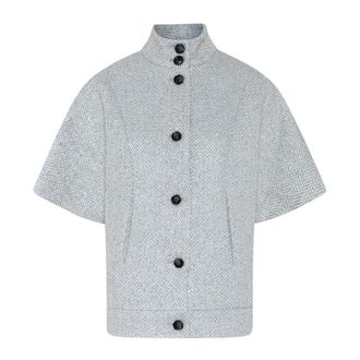 Bruuns Bazaar Femme, Vestes, Bleu, Taille: 38 FR Carly Waistcoat