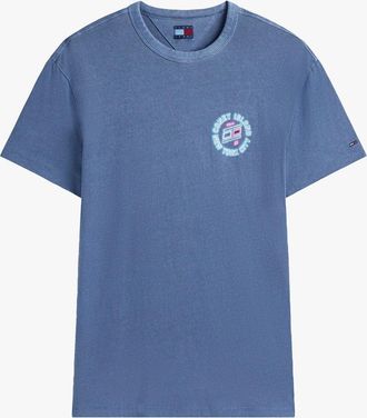 Tommy Hilfiger T-shirts&eacute;rigraphi&eacute; en coton
