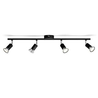 Philips Limbali bar/tube black 4x50W 230V