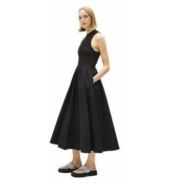 Tommy Jeans Rib Poplin W - Kleid - Damen