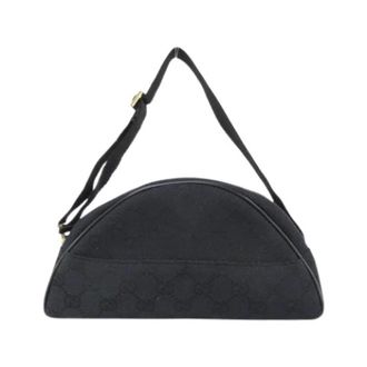Gucci Pre-owned GG Canvas Schultertasche - - Pre-owned - Damen - Schwarzk - ONE SIZE