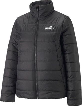 Puma Winterjacke Essential Plus Padded (wattiert, warm, wasserabweisend) schwarz Damen