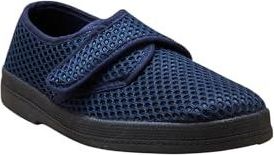 Pediconfort Derbies Toile ajourée Homme - Homme - Taille : 44 - Couleur : Marine