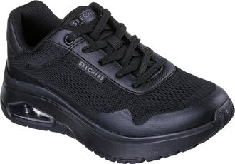 Skechers Street Los Angeles 177794 UNO Flex Spring Black Sportschuhe f&uuml;r Damen aus Stoff, Schwarz, 39 EU