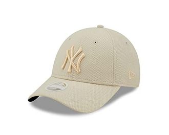 New Era MLB Cap Diamond Era Yankees Beige Baseball Fanaccessoire Frauen NY Logo - One-Size