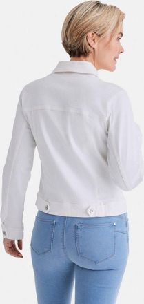Stooker Jeansjacke JANINE Jeansjacke mit Stehkragen Jeansjacke Figurbetont Casual Clean Wash Baumwollstretch f&uuml;r Damen