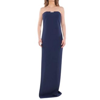 Elisabetta Franchi Damen, Kleider, Blau, LGr&ouml;&szlig;e
