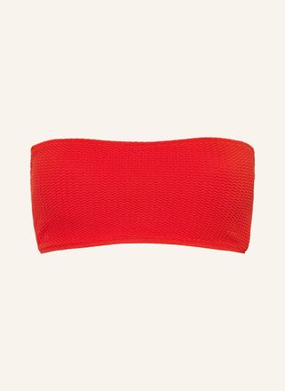 Seafolly Bandeau-Bikini-Top Sea Dive rot