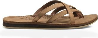 Teva Damen Zehentrenner Olowahu Leder