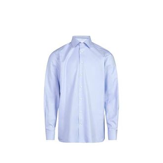 Eton Chemise droite col classique en coton
