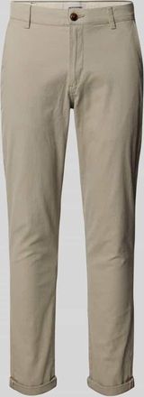 Jack & Jones Straight Fit Stoffhose aus Baumwoll-Mix Modell MARCO FURY