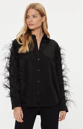 Michael Kors Hemd MH340KH99G Schwarz Regular Fit