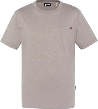 Schott NYC Homme Tskea1 T-Shirt, Gris, XL EU