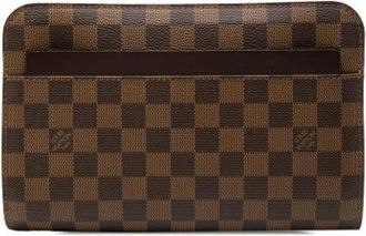 Louis Vuitton Sac pochette Saint Louis Pre-owned - Femme - Pre-owned - Brun - Taille: ONE Size