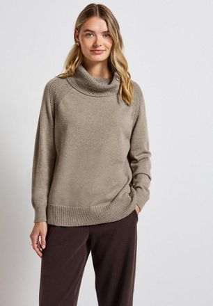 Street One Rollkragenpullover mit Stehkragen