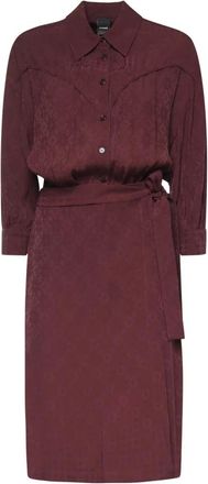 Pinko Pinko, Femme, Robes, Violet, Taille: 42 FR Alaina Dress